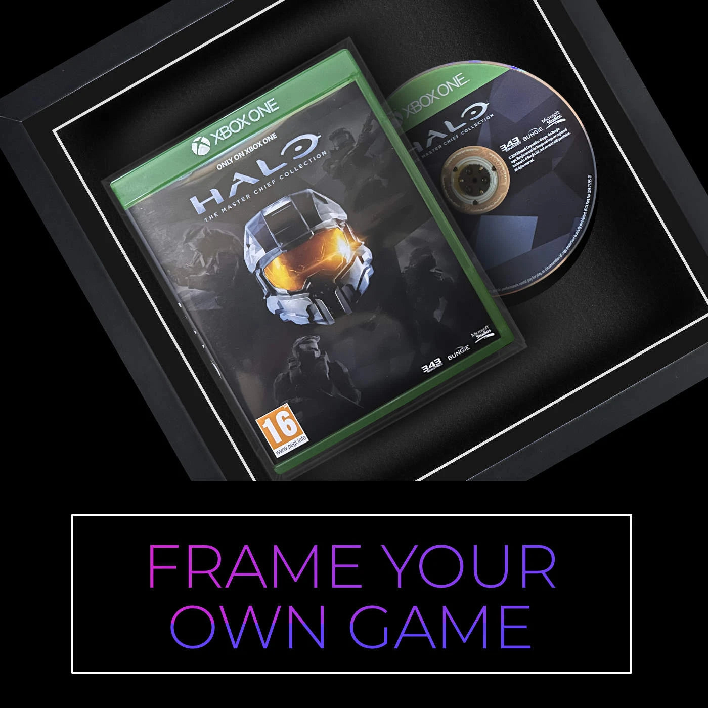 Frame a video game & display your games | Cheevo Frames