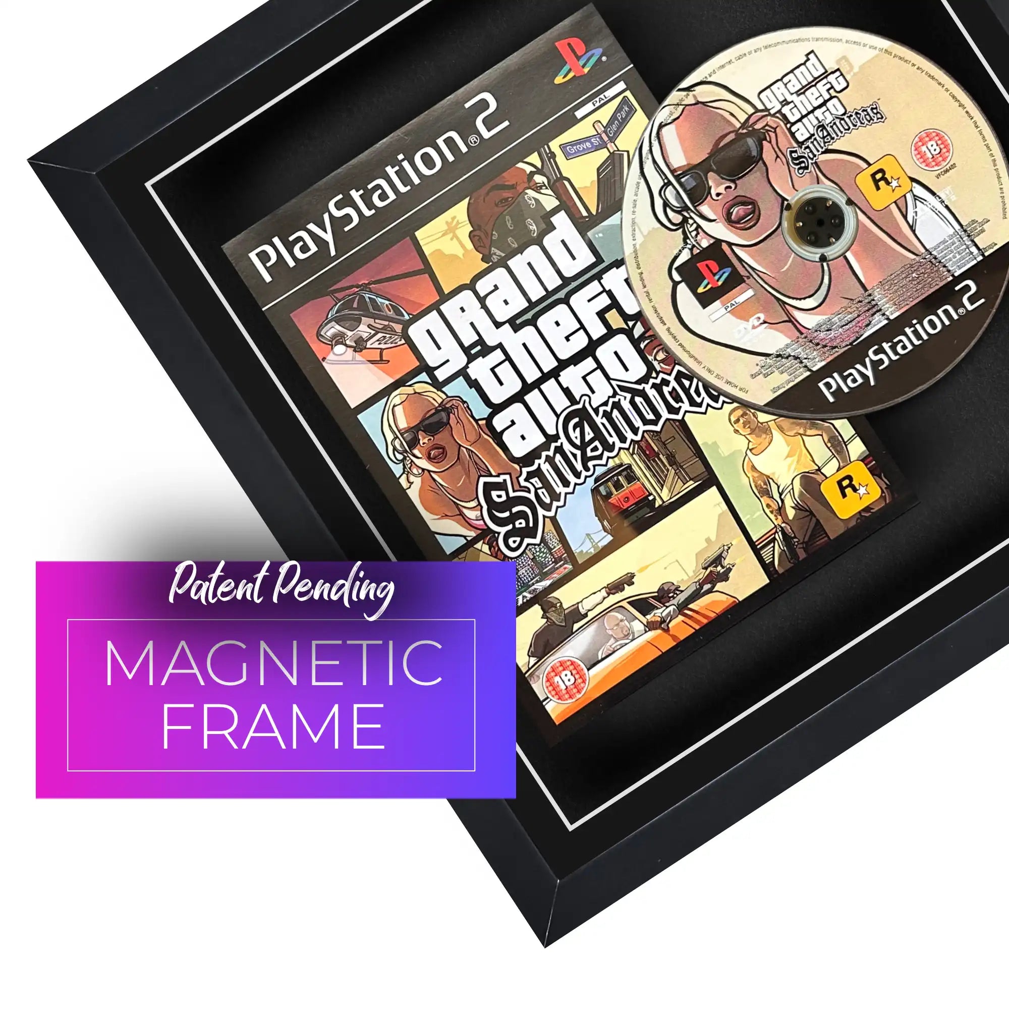 Magnetic Playstation Frame Displays – Cheevo